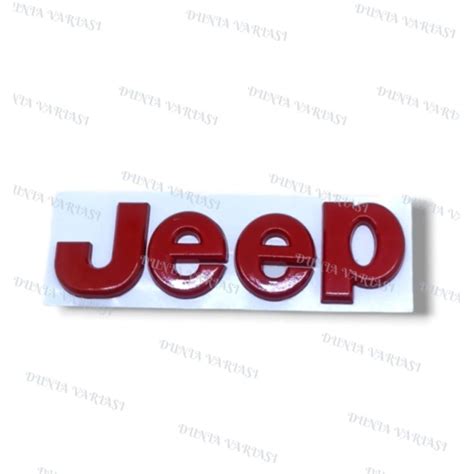 Jual Logo Emblem Jeep Oem Mobil Jeep Shopee Indonesia