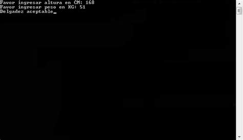 Sentencia If Else Visual C Indice De Masa Corporal Tutorias Co
