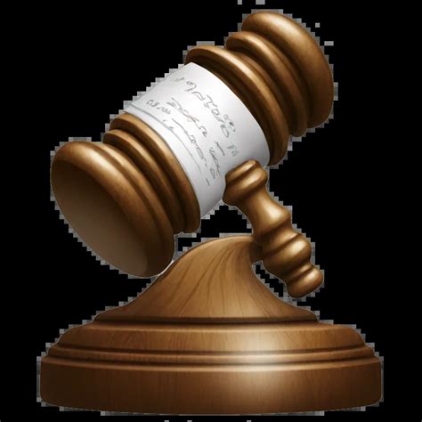 Judge Gavel Emoji Ai Emoji Generator