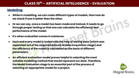 SOLUTION Class Th Artificial Intelligence Evaluation Studypool