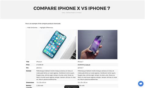 Woocommerce Compare Products By Welaunch Codecanyon