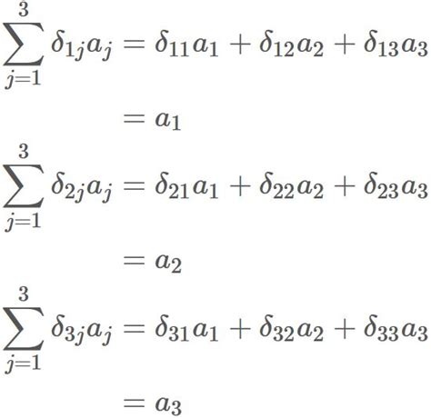 Kronecker S Dalta Definition And Application Examples SEMATH INFO