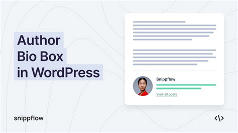 Author Bio Box Css In Wordpress