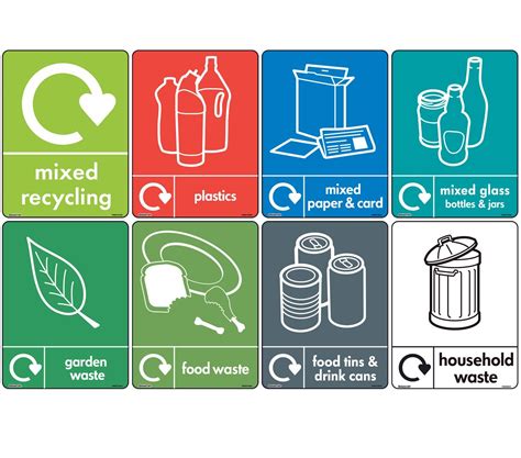 Free Printable Recycling Labels For Bins Printable Labels