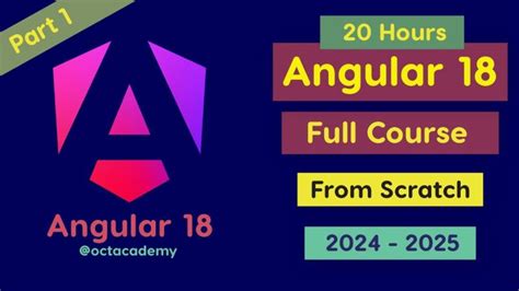 Mauli Majmudar On Linkedin Angular 18 Full Course Complete Zero To
