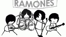 Rock Ramones Stick Figure  Rock Ramones Stick Figure Head Bang