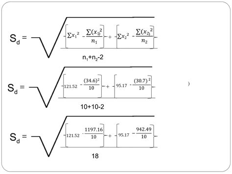 T Test Statistic Ppt