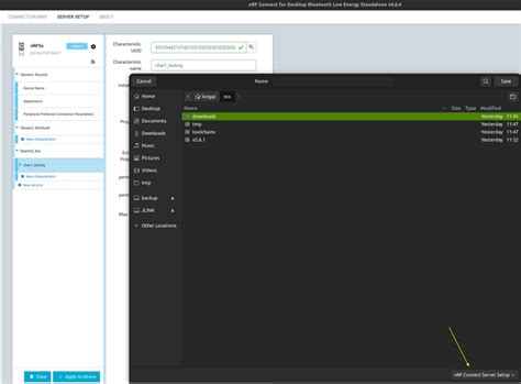 What Is The Correct File Suffix For Nrf Connect Server Setup Nordic Qanda Nordic Devzone