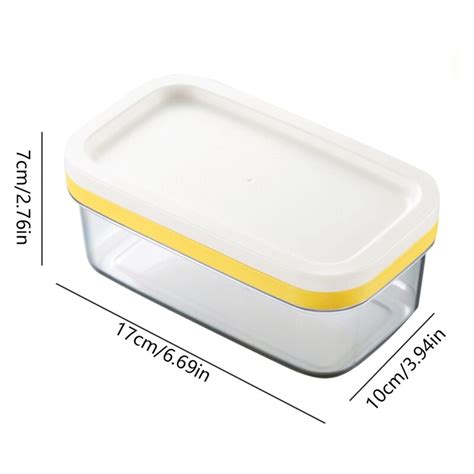 Butter Box Cheese Cutting Crisper Sealed Rectangul Grandado