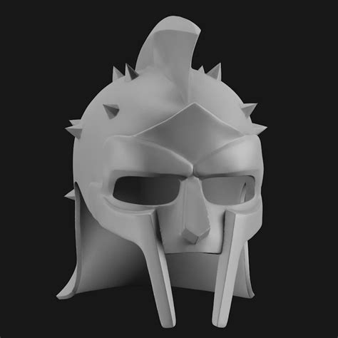 Casco De Gladiador Modelo De Impresión 3d Stl