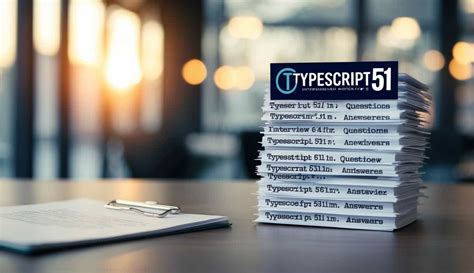 Best TypeScript Interview Questions And Answers For Experienced Professionals