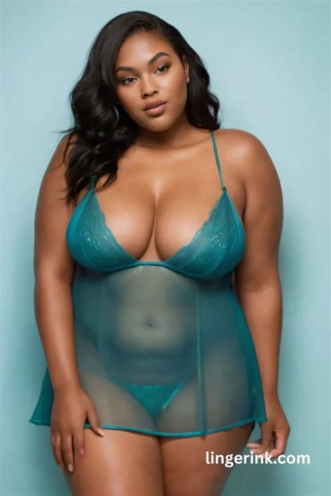 Plus Size See Through Nightie Elevate Confidence With Elegance