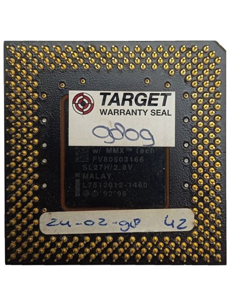 Процессор Intel Pentium Mmx 166 Mhz Sl27h Socket 7