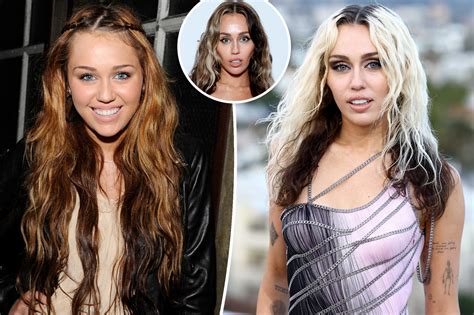 Miley Cyrus Returns To Her Roots With New Brunette Hair Color