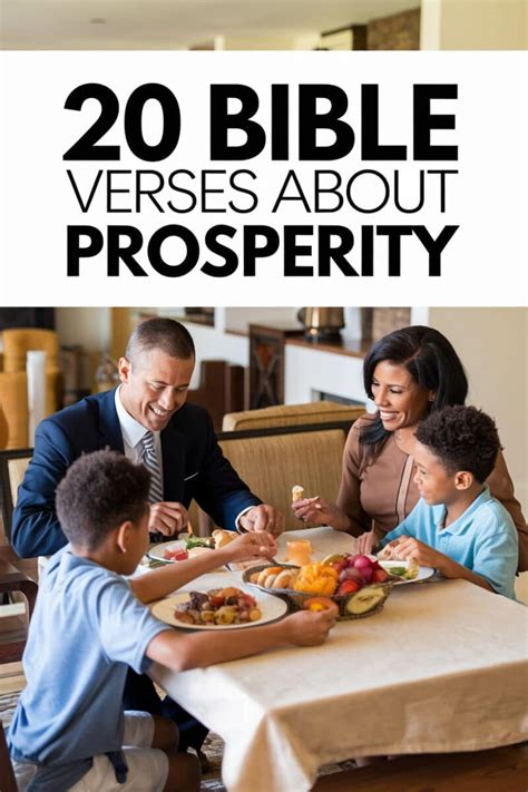 20 Uplifting Bible Verses About True Prosperity