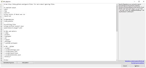 Git Ignore Templates Prntbl Concejomunicipaldechinu Gov Co