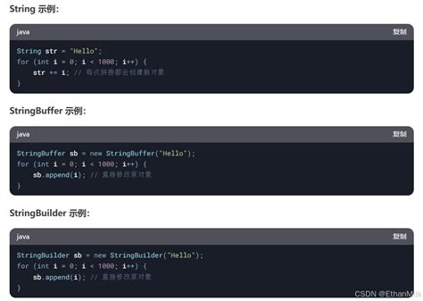 String、stringbuffer、stringbuilder三者的区别 Csdn博客