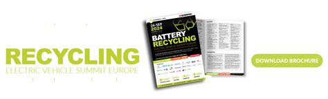 Brochure Download Ev Battery Recycling Innovation Summit