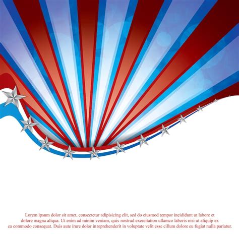 Premium Vector Independence Day Background Vector