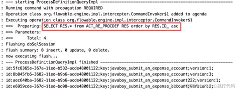Flowable打印底层sqlflowable 打印sql Csdn博客