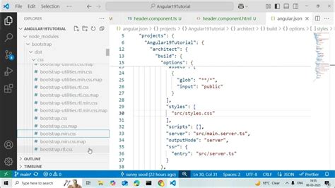 Angular 19 Tutorial Part 6 Bootstrap Navbar Responsive Navigation Bar In Angular Episode