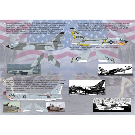 Vought F 8 Crusader Scale Model Kit 72 095 Vought F 8 Crusader With
