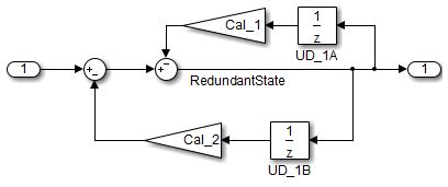 Cgsl Redundant Unit Delay And Memory Blocks MATLAB Simulink