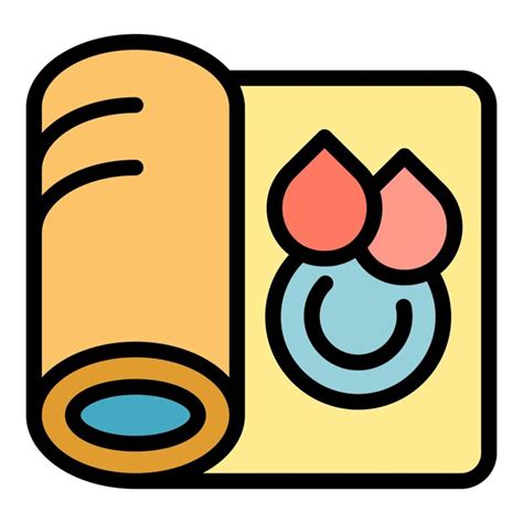 Premium Vector Roll Machine Icon Outline Vector Plotter Offset Office Data Color Flat