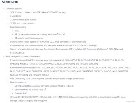 小白 使用nucleo l4r5zi和stm32cubeide部署模型经验分享 csdn博客
