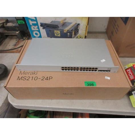 Cisco Meraki Ms210 24p 24 Port Switch