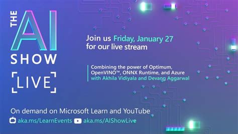 Onnx Runtime On Linkedin Set A Reminder Here To Join Us Tomorrow 👉
