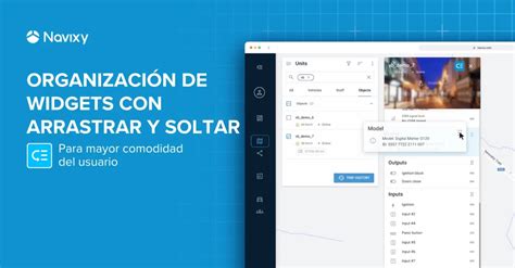 Navixy Presenta Widgets Con Arrastrar Y Soltar