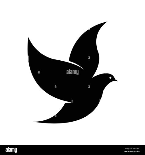 Dove Flat Style Vector Icon Stock Vector Image And Art Alamy