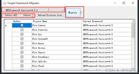 Vs 批量修改项目net Framework版本vs有没有一键更改。net版本 Csdn博客