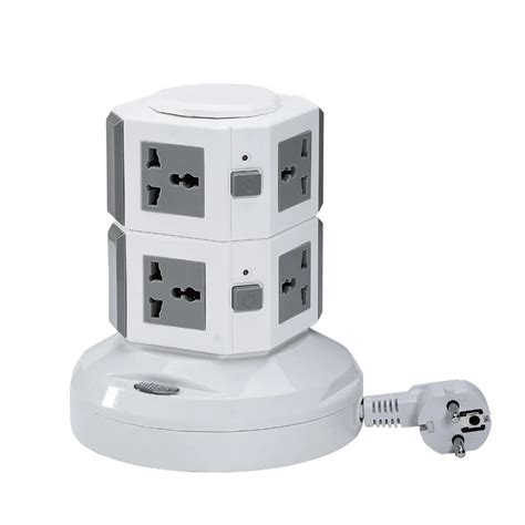 Multi Plug Power Socket 16a 250v Charging Smart Power Strip Multi Socket Functional 4 Usb