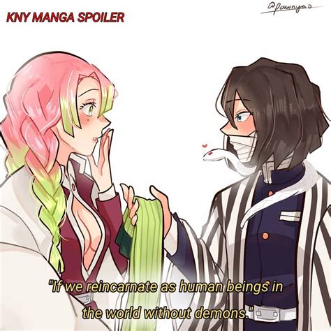 Demon Slayer Obanai X Mitsuri