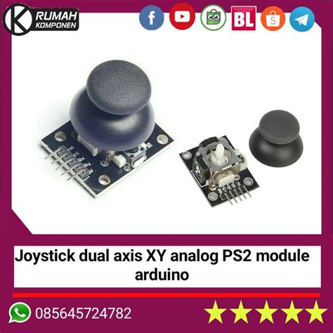 Jual Joystick Dual Axis Xy Analog Ps2 Module Arduino Tombol Joy Stick