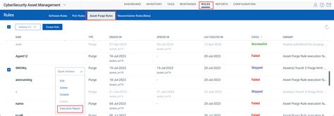 download execution report