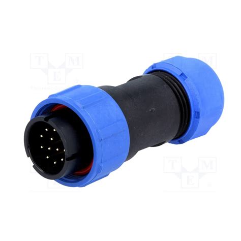 Разъем серии SP21 на кабель (12-pin) - CAS Welding