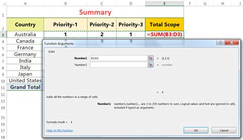 Useful Methods Add Numbers With AutoSum Excel