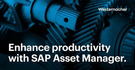 Enhance Productivity With SAP Asset Manager Westernacher Consulting