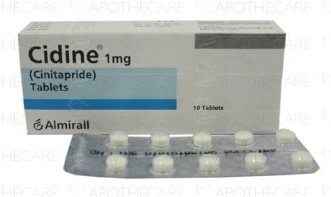 Cidine Tab 1mg 10s