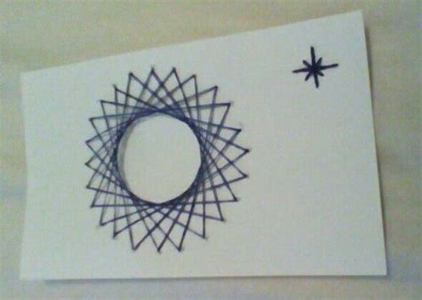 String Art Sewing Circle Design