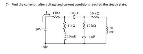 Solved Circuit Analysis Find The Current I After Voltage Chegg Com
