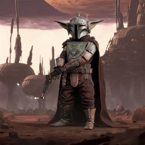 Mandalorian Grogu By Bravenor88 On Deviantart