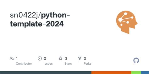 Github Sn0422jpython Template 2024