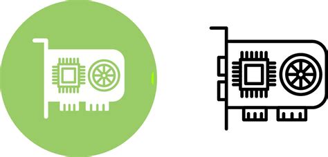 GPU Vector Icon 42492414 Vector Art At Vecteezy