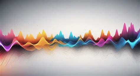 Premium Photo Sonic Spectrum Abstract Sound Wave Background