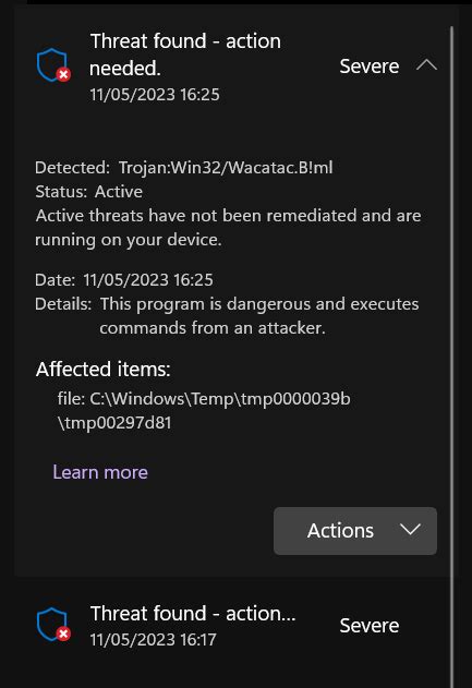 Windows Defender Detects Trojans But Combo Cleaner Finds None R
