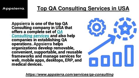 Ppt Top Qa Consulting Services In Usa Powerpoint Presentation Free